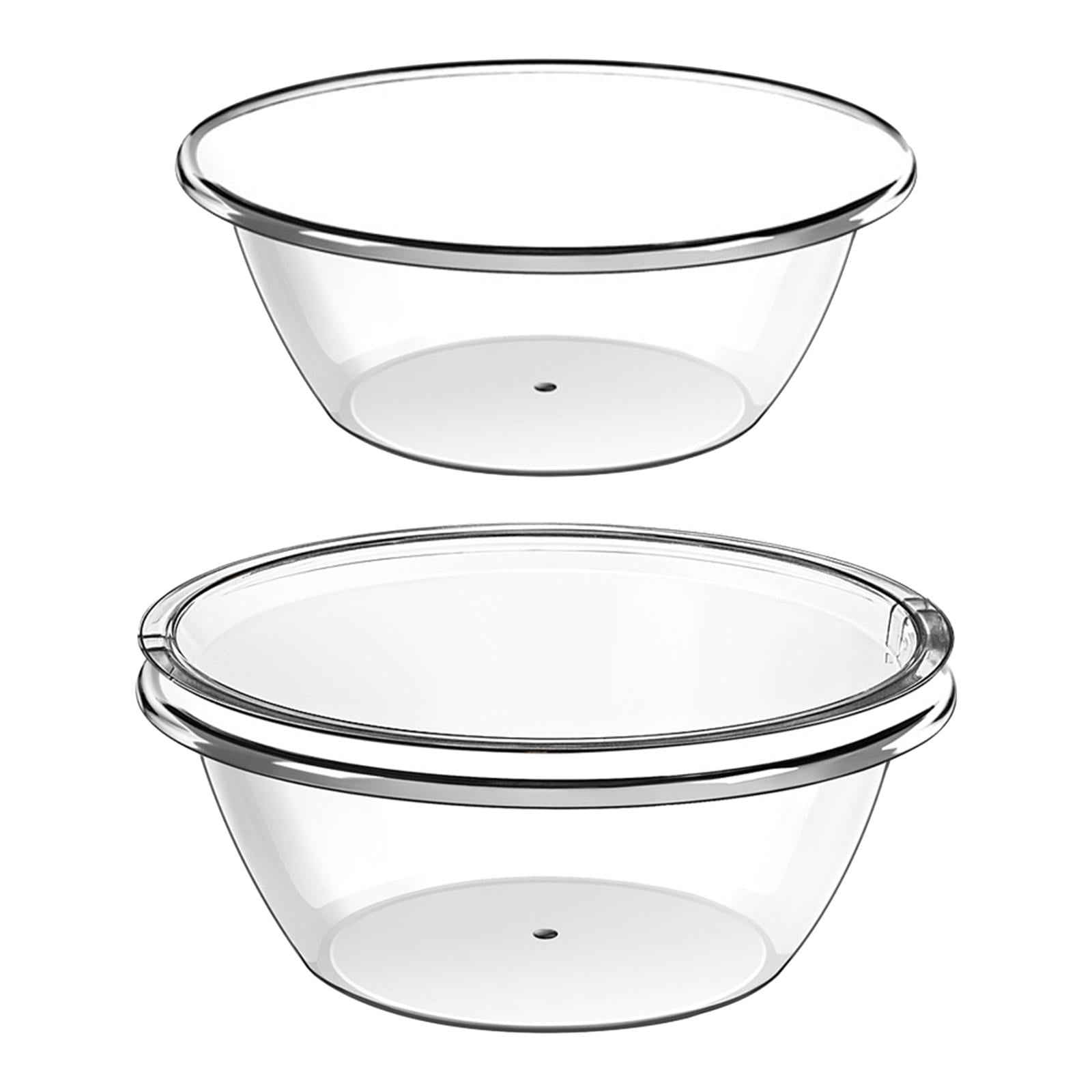 Tazón Transparente Para Servir Comida, Ensaladera Para Ensaladas De ...