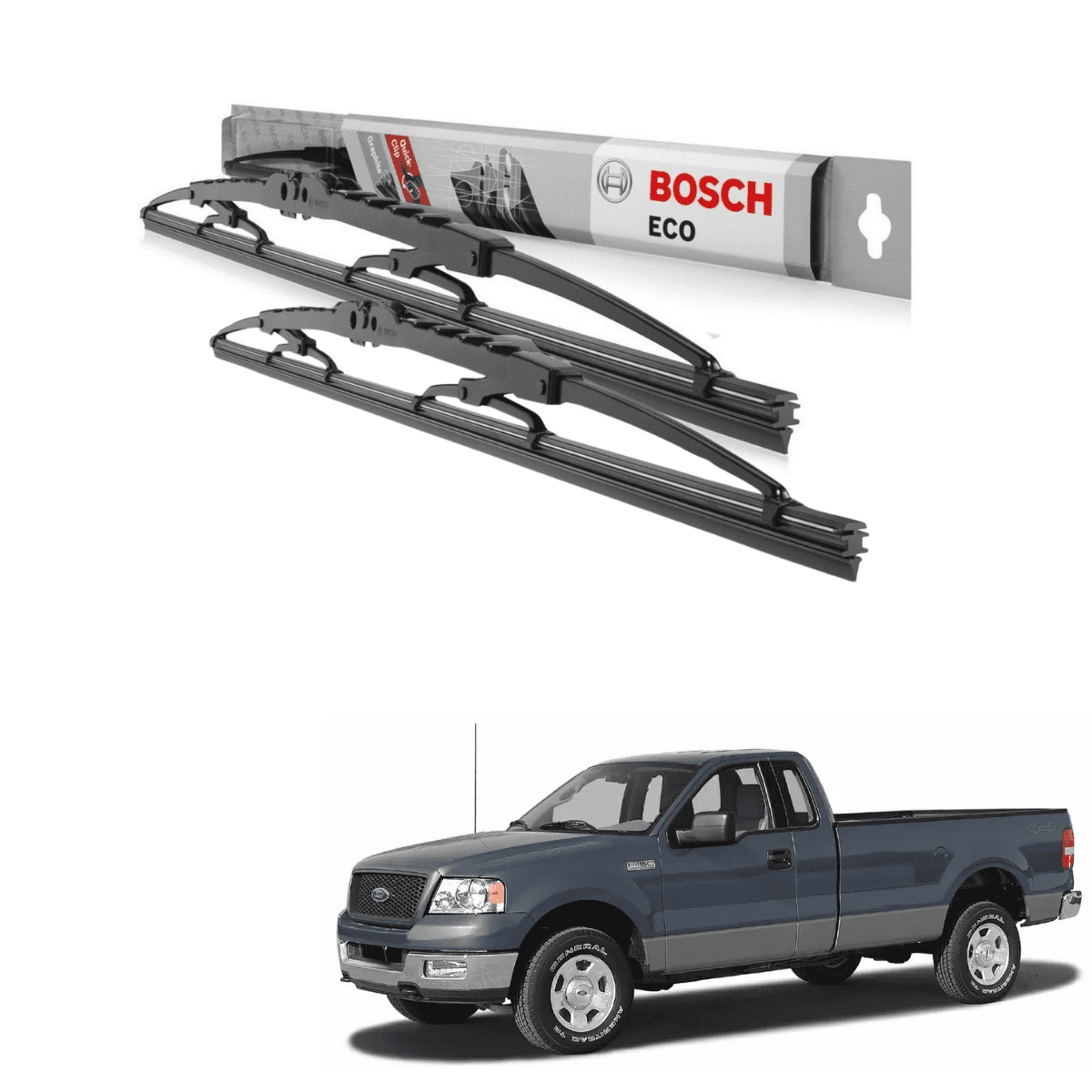 Plumillas Bosch Eco para Ford F150 2005-2008 | Lider