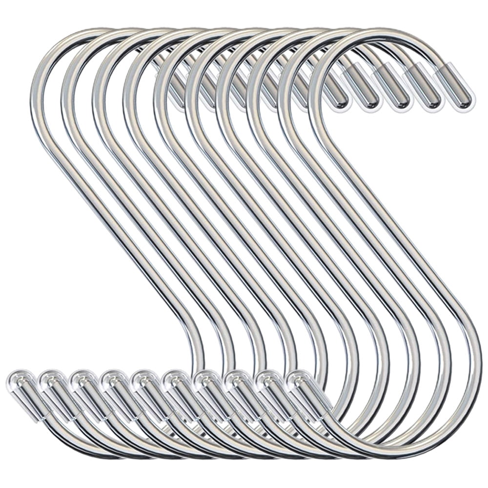 Gancho en forma de S de acero inoxidable Ganchos metálicos robustos ...