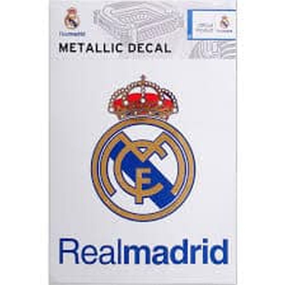 Real Madrid Metallic Decals | Lider