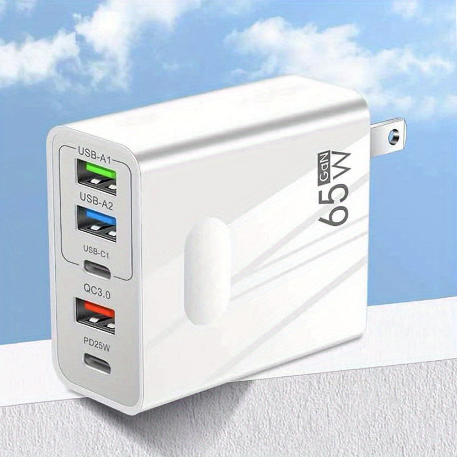 3x Faster Charging: 65W PD Multiport Fast Charger With 5 Ports for All ...