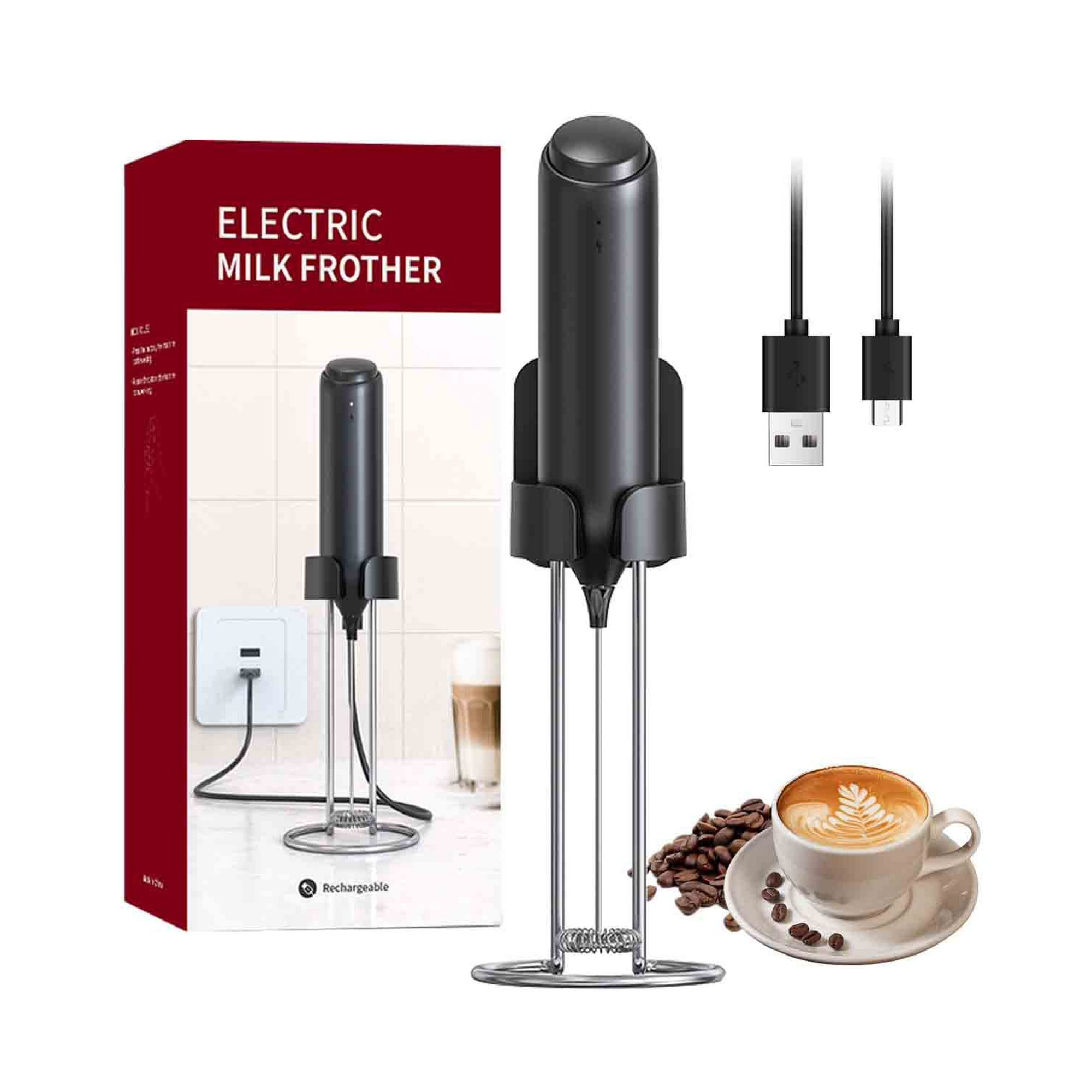 Mini Batidor Revolvedor De Café Y Espuma Leche Recargable | Lider