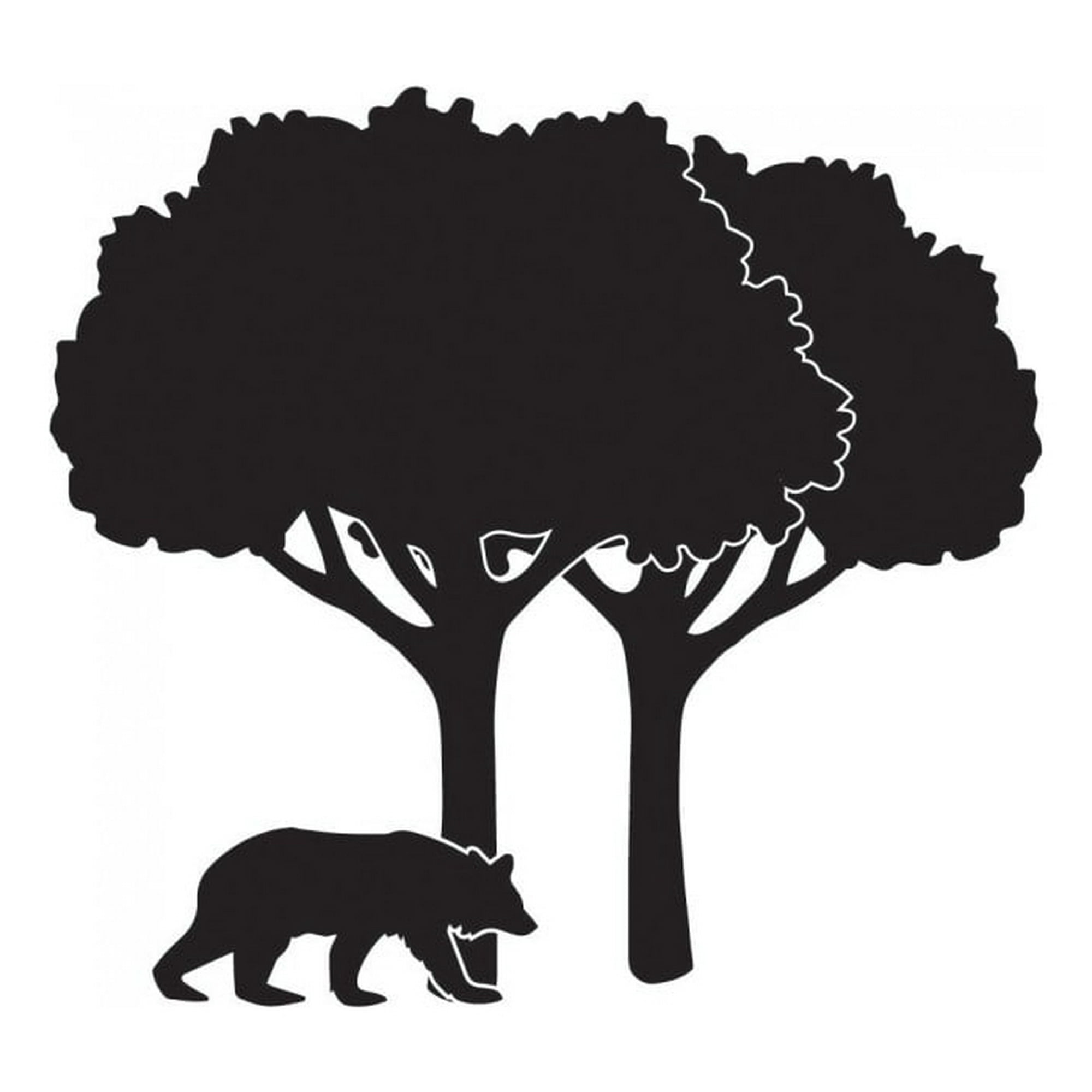 Decomural Bear Trees Scene WS-44220 | Lider