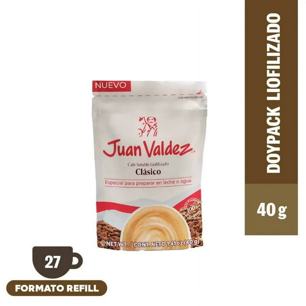 Café Juan Valdez Liofilizado Doypack 40g | Lider