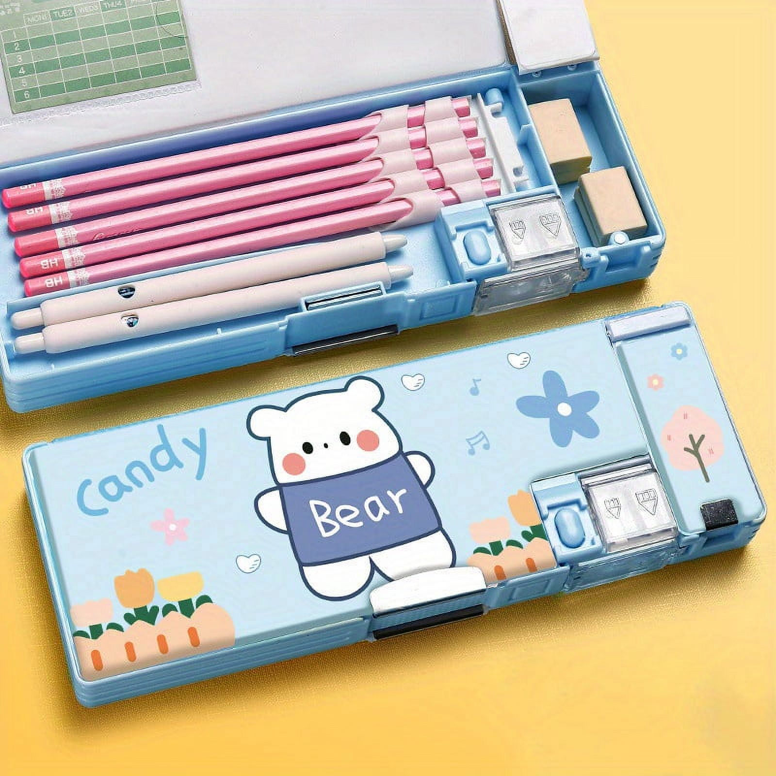 Organize Your Writing Essentials with our Large Capacity Double Layer ...