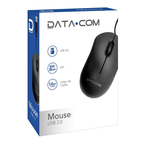 Mouse Basico Cable USB 2.0 Datacom Pronobel | Lider