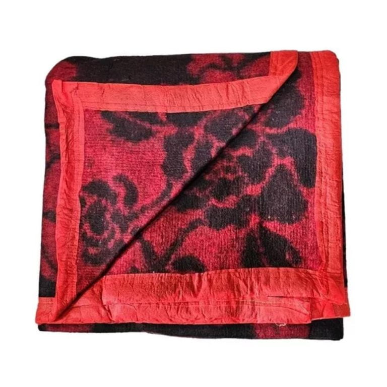 Frazada Termica 2 Plazas 200x200cm Rojo Golden Jacquard Doral | Lider