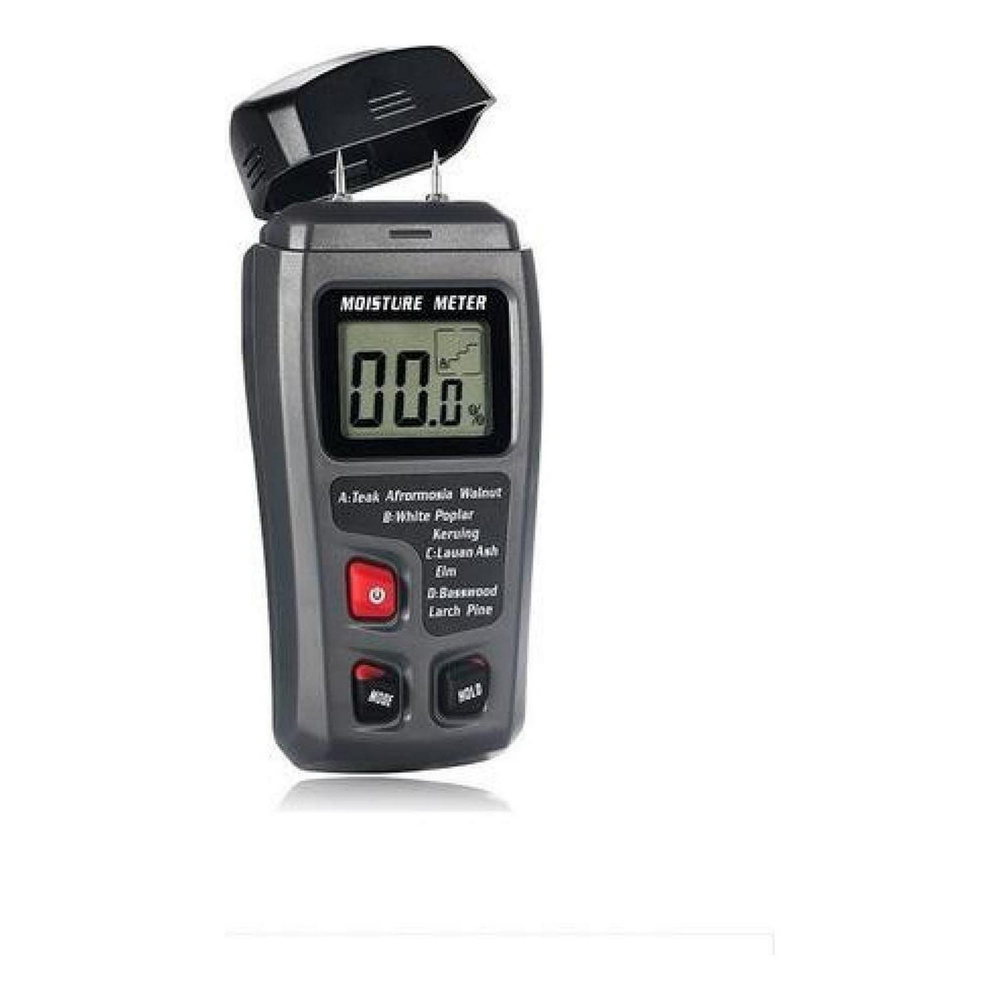 Medidor Digital De Humedad Para Madera Higrómetro Portátil | Lider