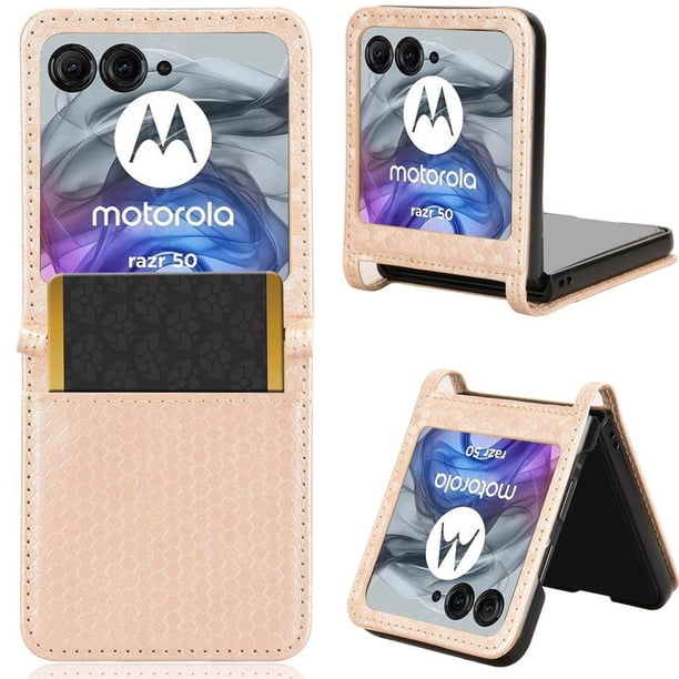 Funda Cartera Lunares Motorola Razr 60 con Tarjetero, Correa y Soporte ...