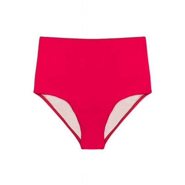 Bikini Calzón Pin Up Reductor Rojo S | Lider