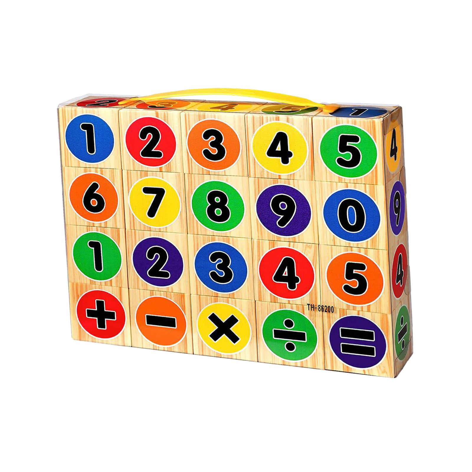 Juego De Dados De Espuma Con Cuadrados Creativos Suaves Y Bloques De ...