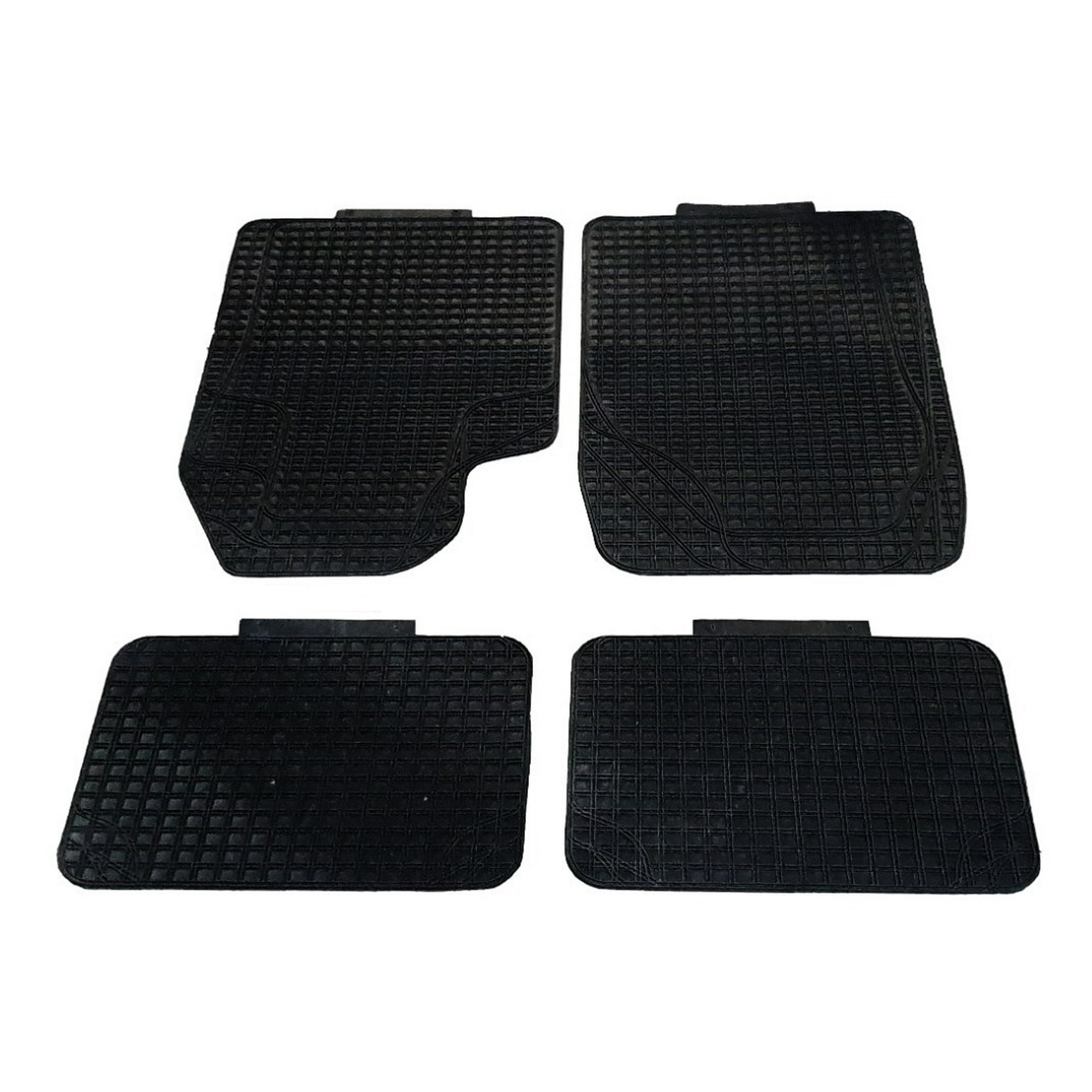 Set 4 Piezas Pisos De Goma Para Vehículos Universal Auto | Lider