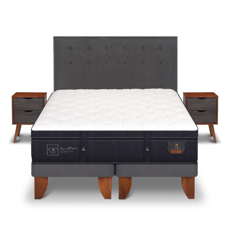 Cic - Cama Super Premium 2 Plaza Base Dividida