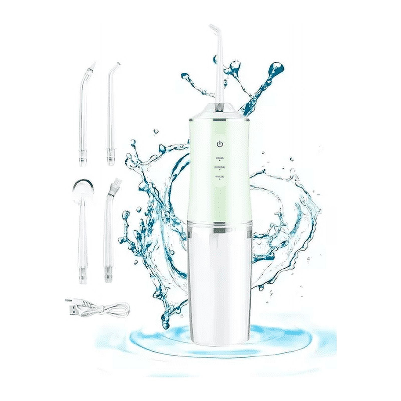 Irrigador Bucal Portatil Recargable Para La Higiene Dental Verde | Lider