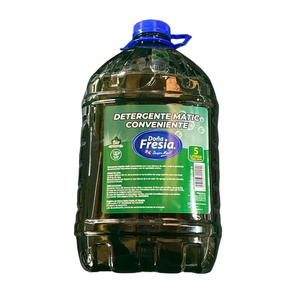 Detergente Liquido 5L Matic Conveniente Verde | Lider