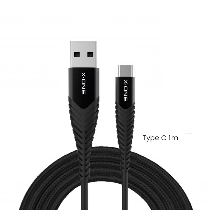 Cable UltraPro USB-A a Type-C 6A Carga Rápida 1m Nylon | Lider