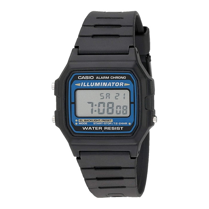 Reloj Digital Negro Casio F-105W-1A | Lider