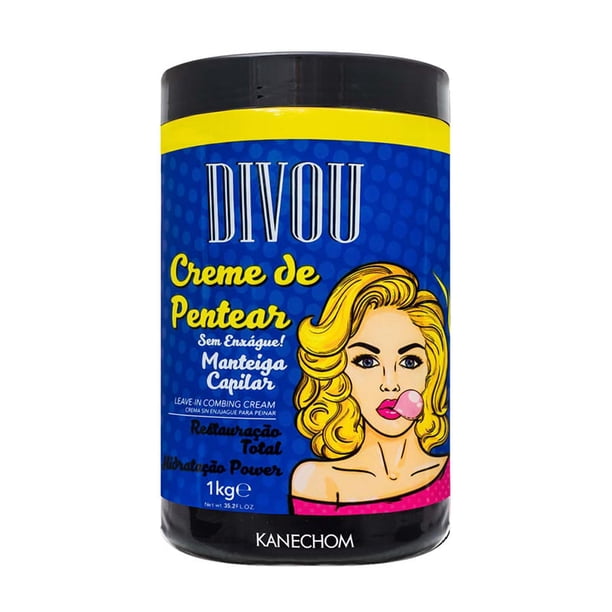 Crema De Peinar Hidratante Divou 1000 G | Lider