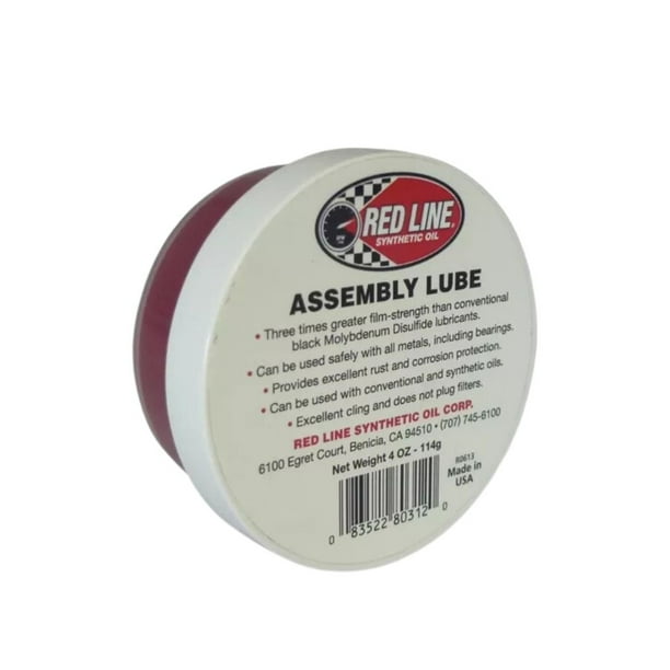 Red Line Assembly Lube – Grasa de Ensamblaje de Motor 114g | Lider