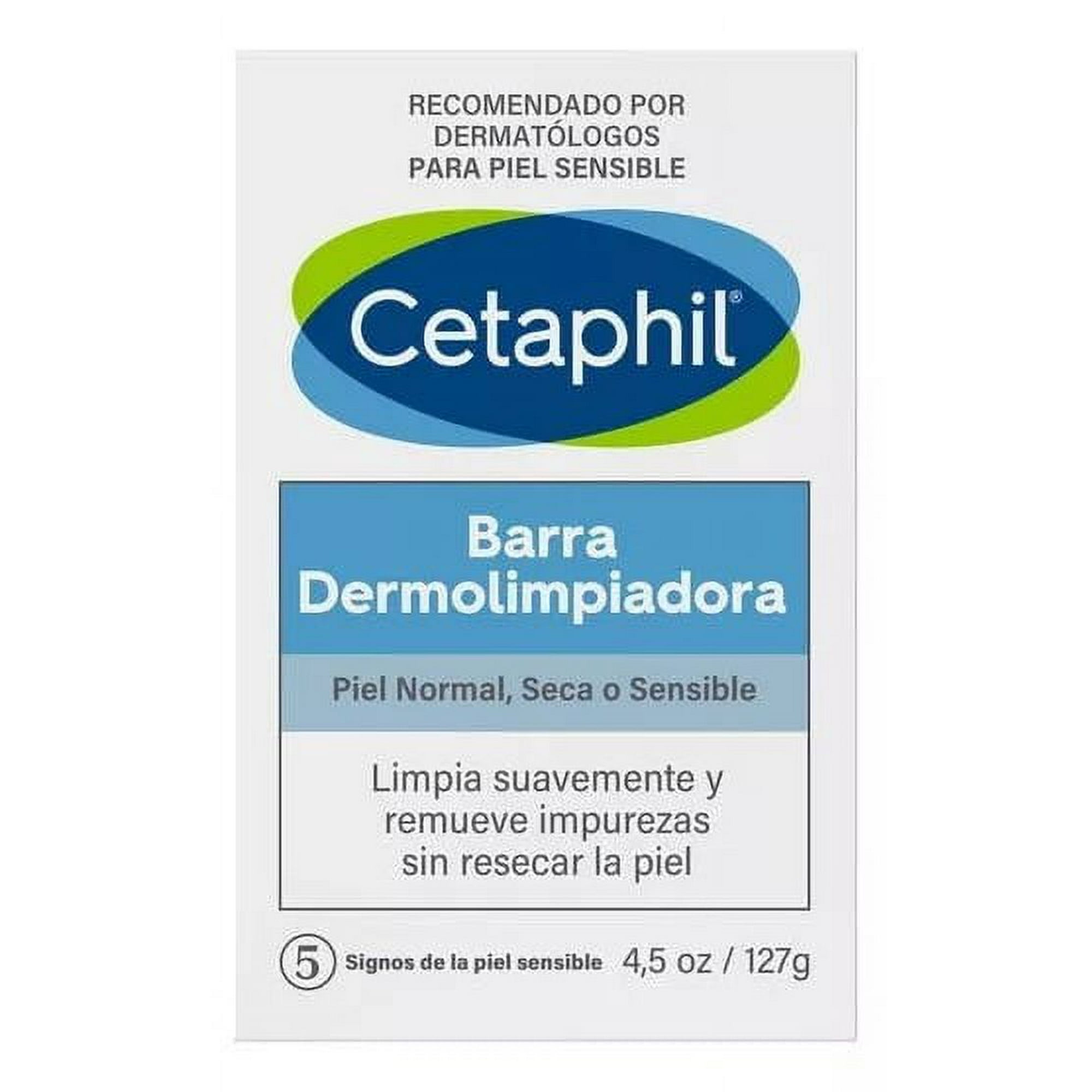 CETAPHIL JABÓN BARRA LIMPIADORA PARA PIEL SECA Y SENSIBLE 127 GR | Lider