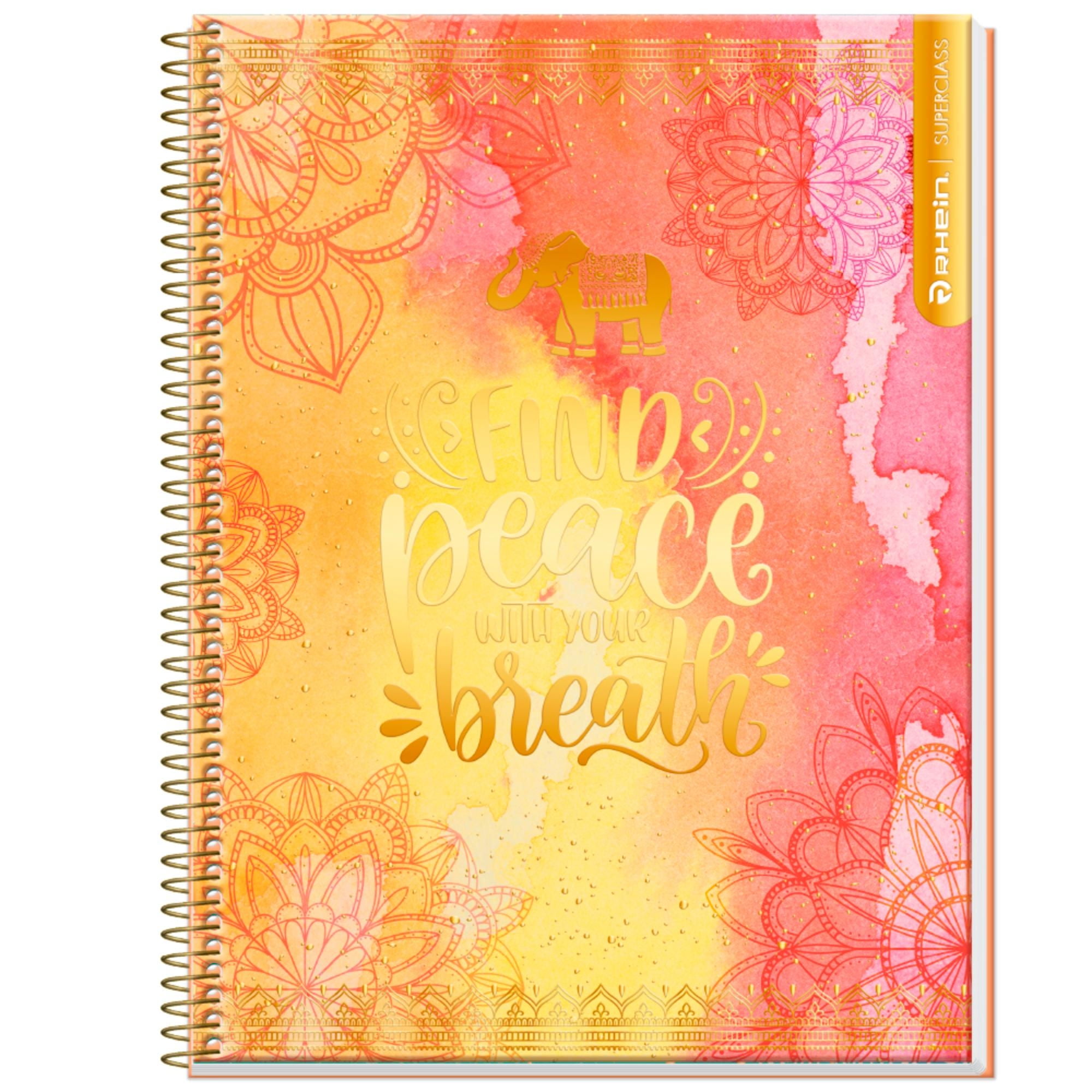 Cuaderno rhein super class carta india 120 hojas c7 mm | Lider