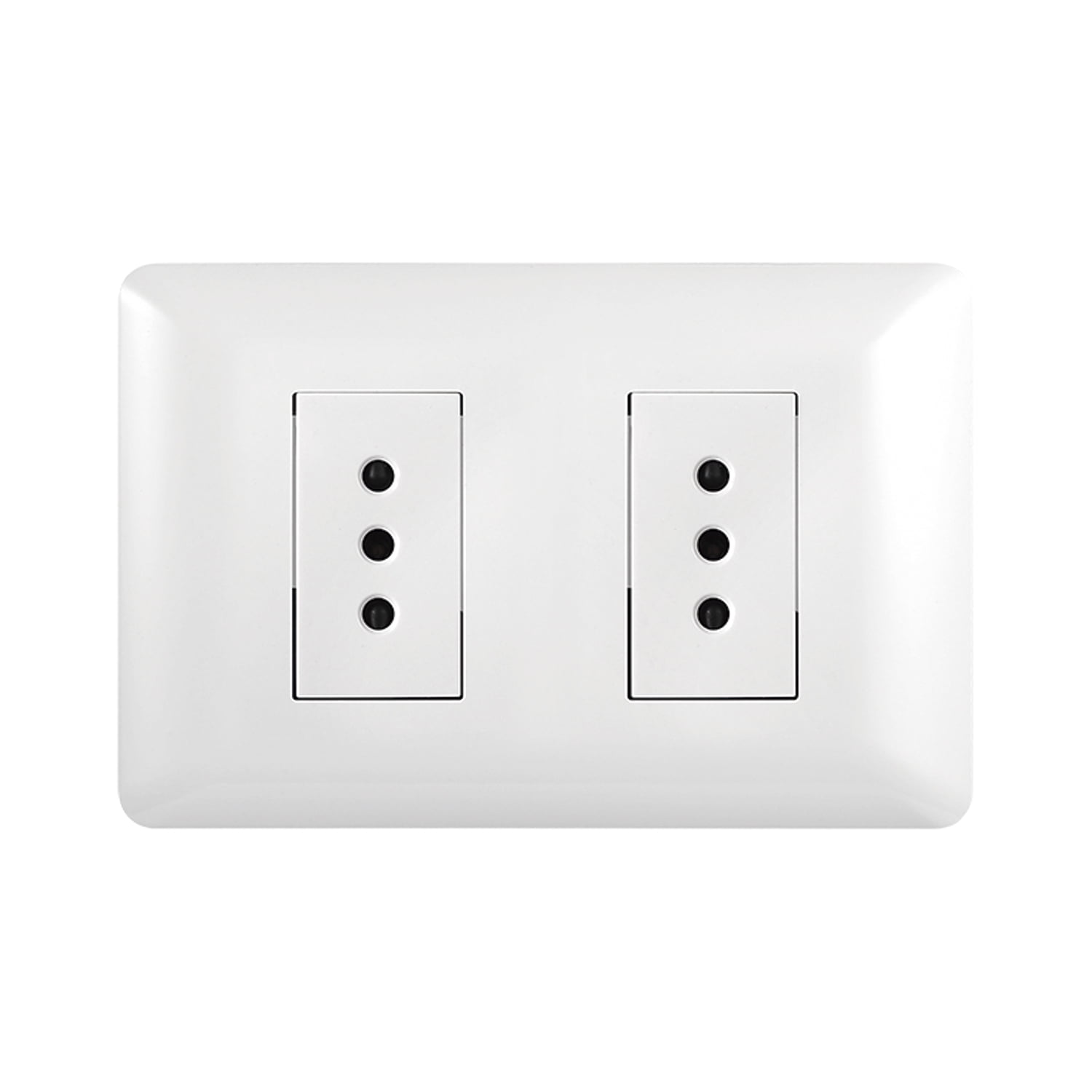 Tomacorriente Doble 10A 250V Blanco | Lider