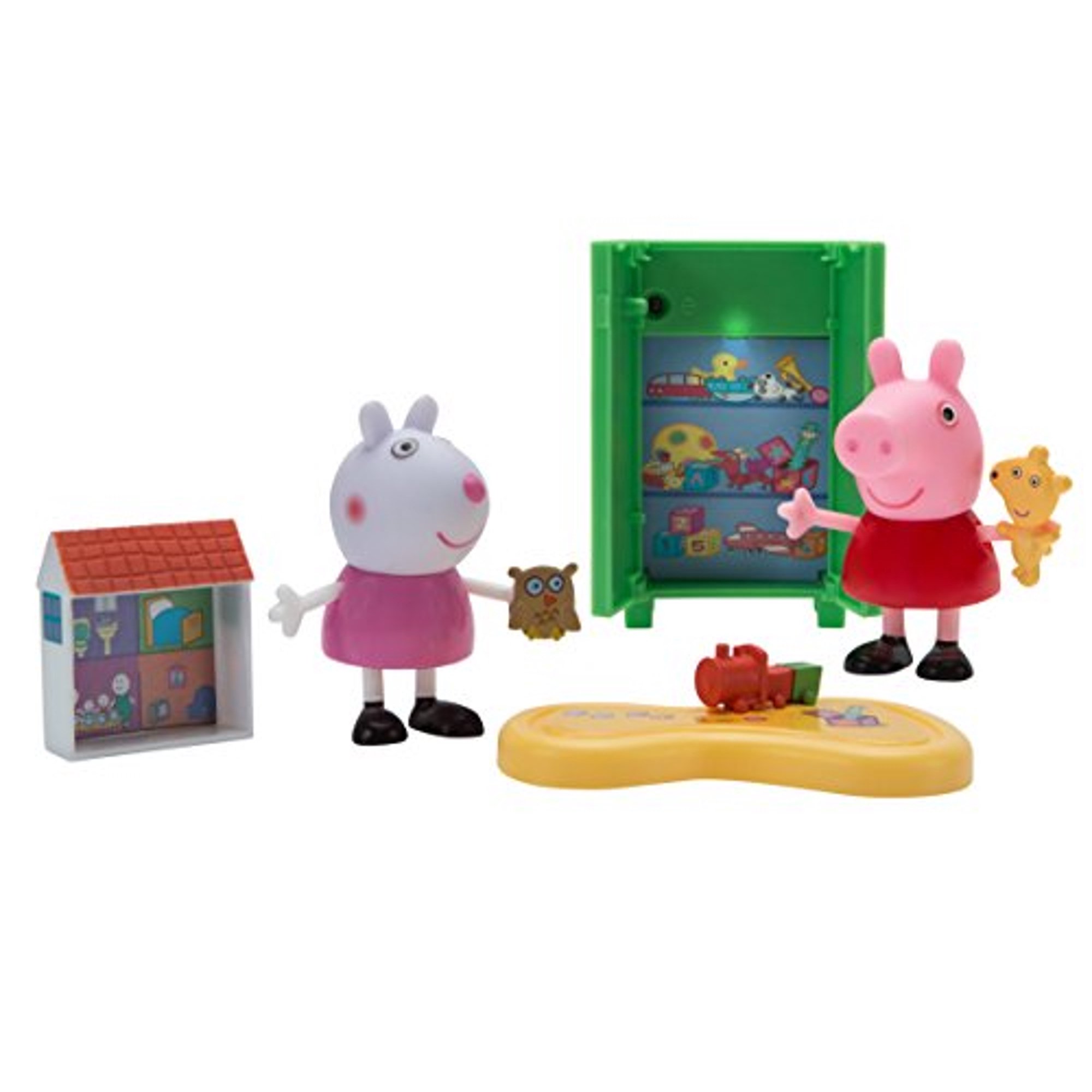 Peppa Pig Little Rooms Playdate Divertido Playset | Lider