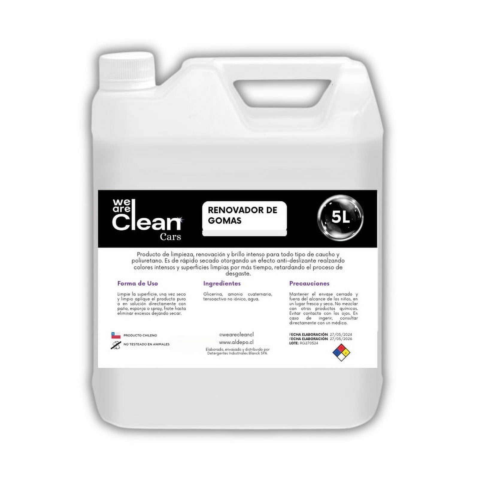 Renovador Neumáticos Y Gomas Autos 5 Litros | Lider