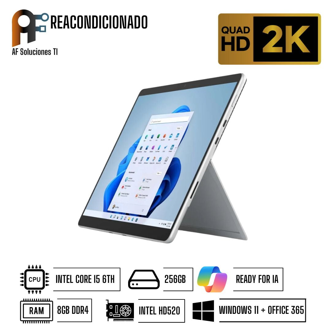 Notebook Microsoft Surface Pro 4(I5 6TH - 8GB - 256GB)(Win11 ...