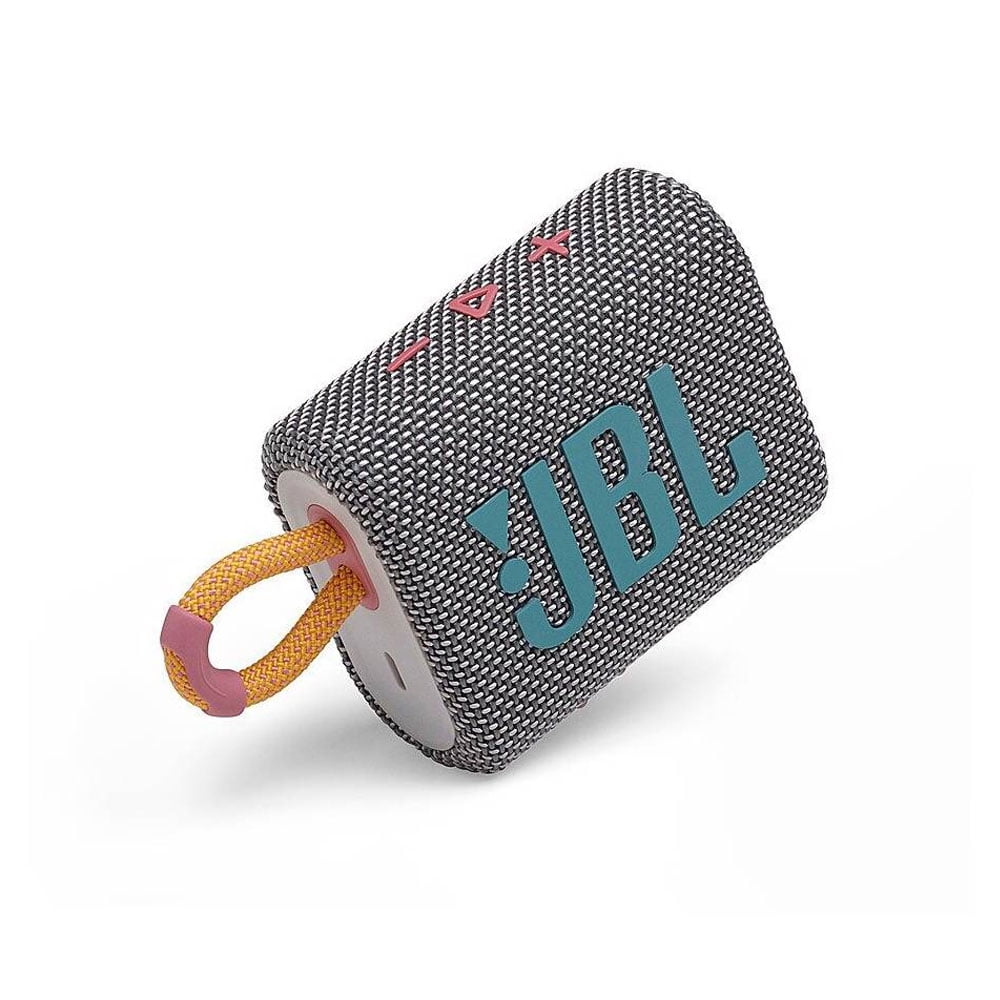Parlante JBL GO 3 Bluetooth 5.0 IP67 Gris | Lider
