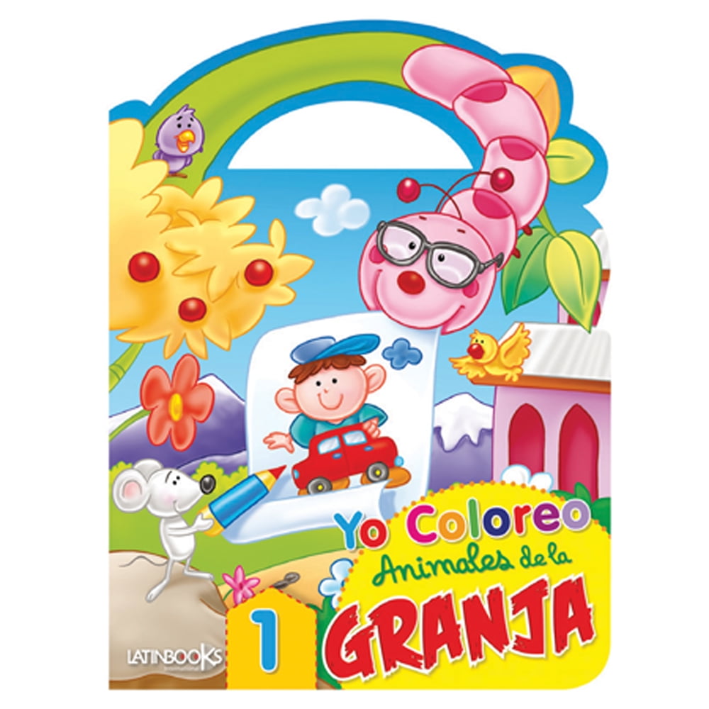 Libro Yo Coloreo Animales En La Granja | Lider