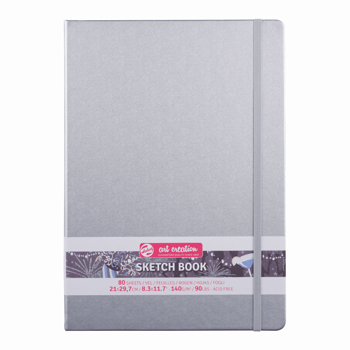 Libreta Art Creation Plateada 21x30cm 140gr 80hjas. | Lider