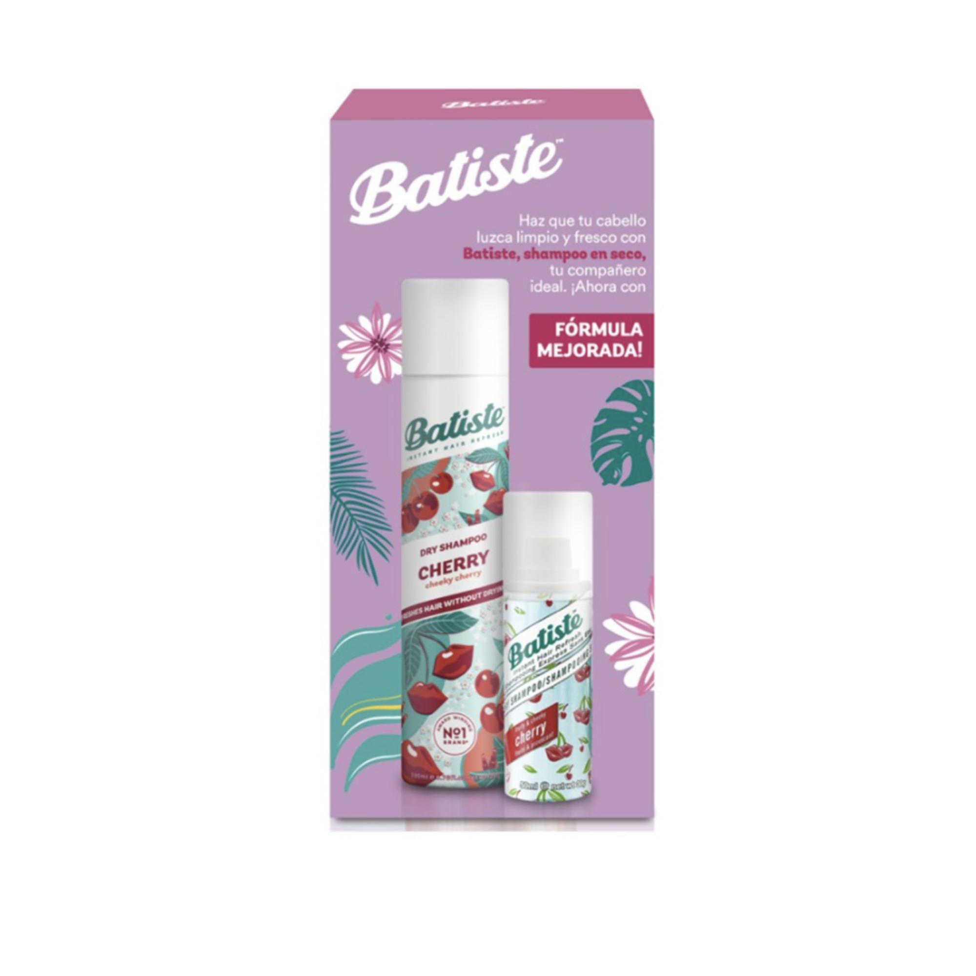Shampoo en Seco Batiste Pack Cherry + Mini, 250 ml | Lider