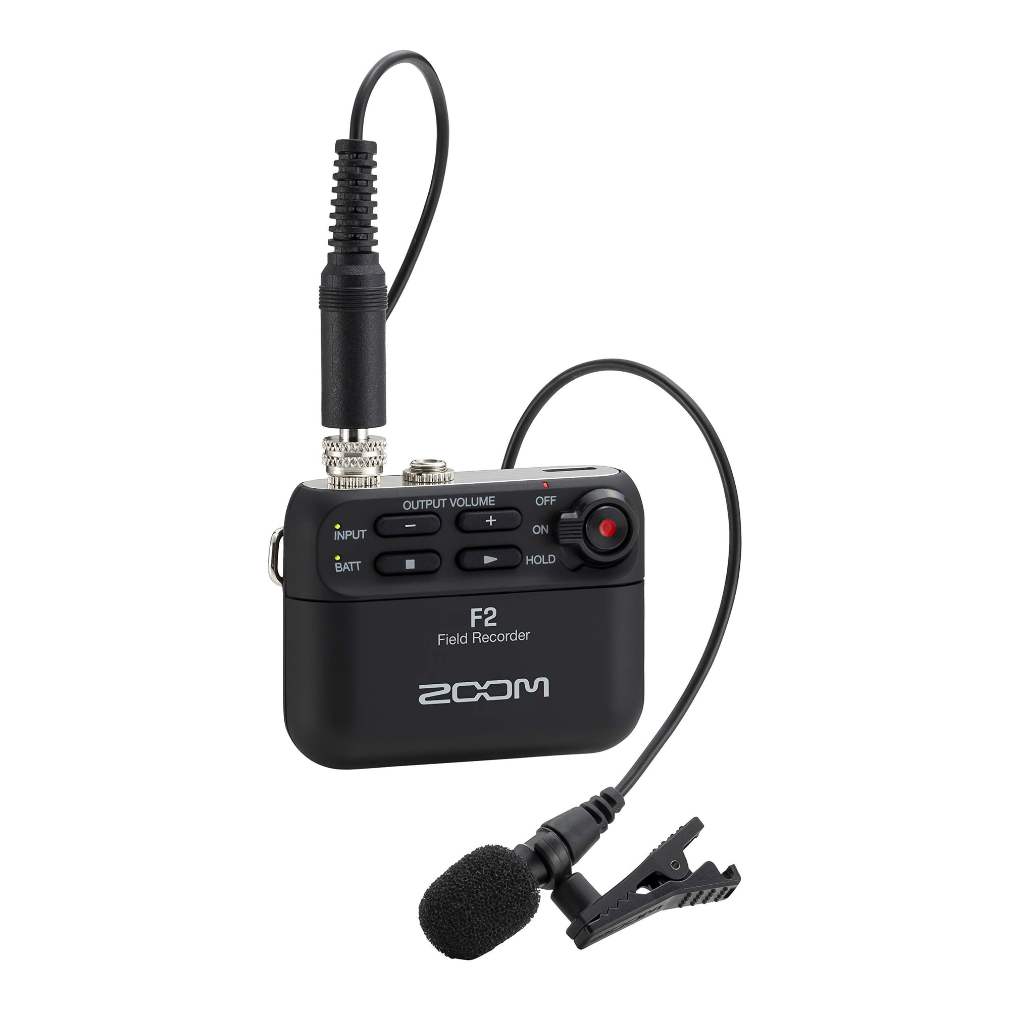 Grabadora Zoom F2 Lavalier Body-Pack de 32 bits Float con micrófono | Lider