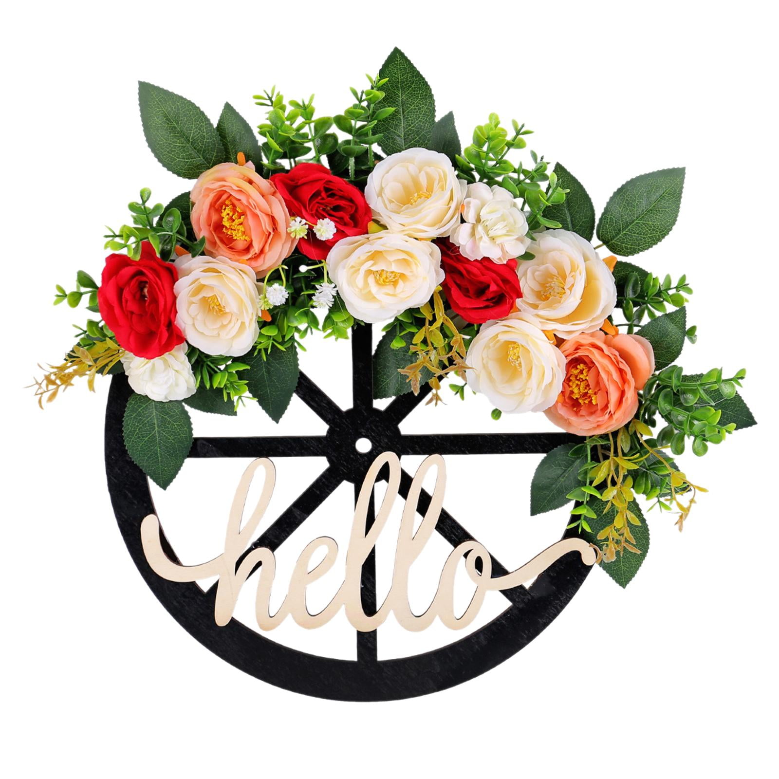 Corona De Primavera, Adorno Colgante, Aro Floral Para Boda, Sala De ...