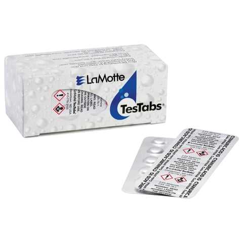 Tabletas De Prueba Lamotte 6996A De Ácido Cianúrico, 100