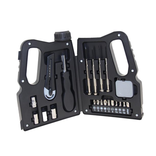 Juego De Herramientas De Hardware De 21 Piezas, Kit De Herramientas Manuales Multifuncionales ...