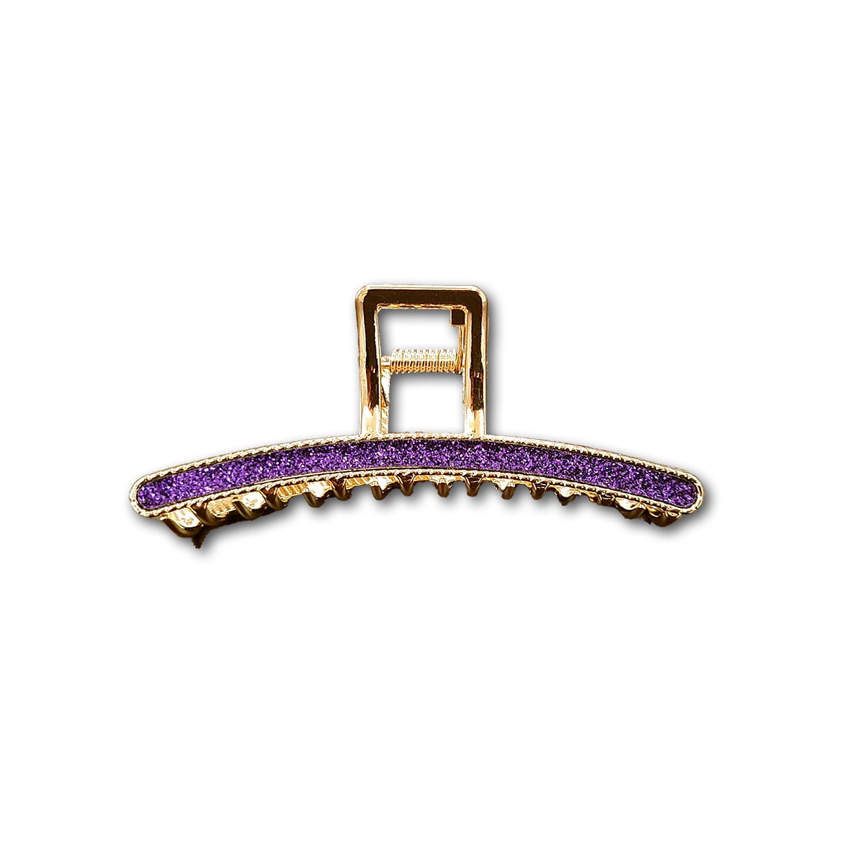 Traba Metálica Garra Tiburón Cabello Brillo Intenso Morado | Lider