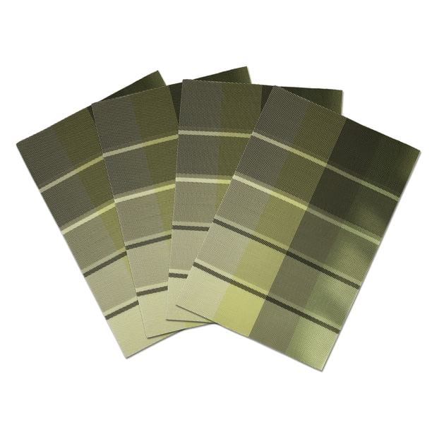 Set de Individuales Decorativo Merlin Verde 4 Piezas | Lider