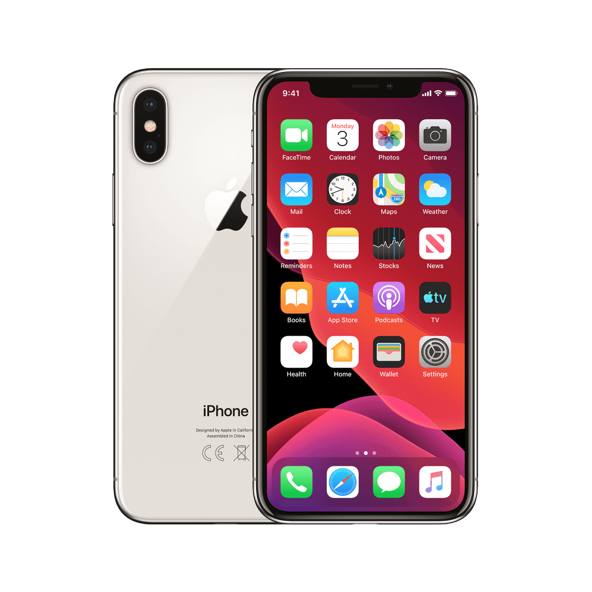 Iphone X Usado, Desbloqueado Por El Operador, 64 Gb, Color Plata (en ...