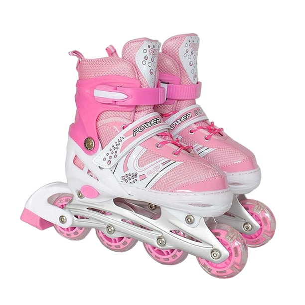 Patines en línea para niños, suaves y cómodos, para principiantes. Rosa ...