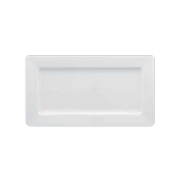 Set De 6 Plato Rectangular Porcelana Blanco 29Cm Acces Rak | Lider
