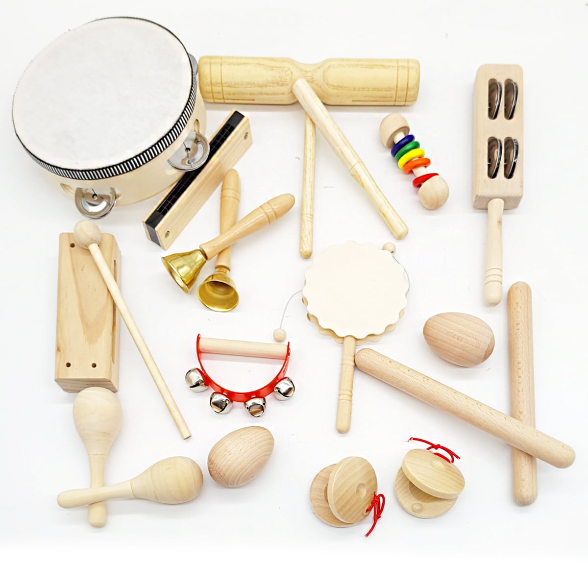 International Wooden Music Set, Percussion Kids Musical Instruments ...