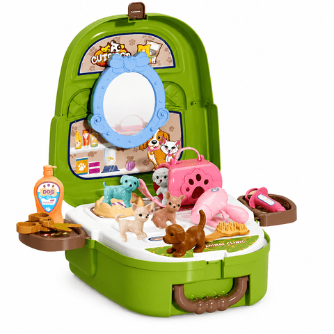 Baima - Set Veterinaria Infantil 2 En 1 Tipo Mochila | 19