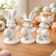Set conejitos elegantes de pascua blanco | Lider