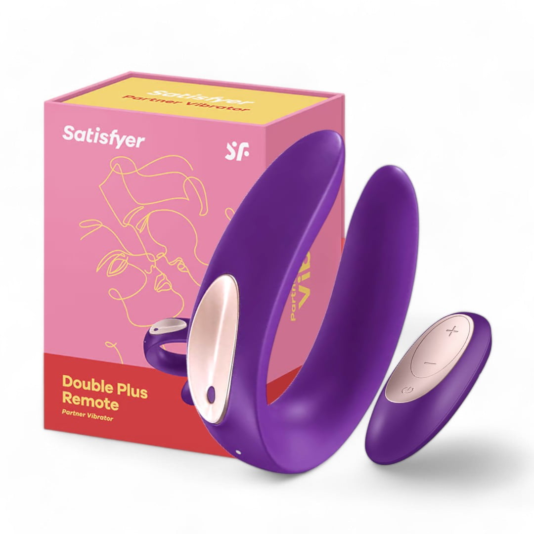 Satisfyer Vibrador de Parejas Double Plus Remote | Lider