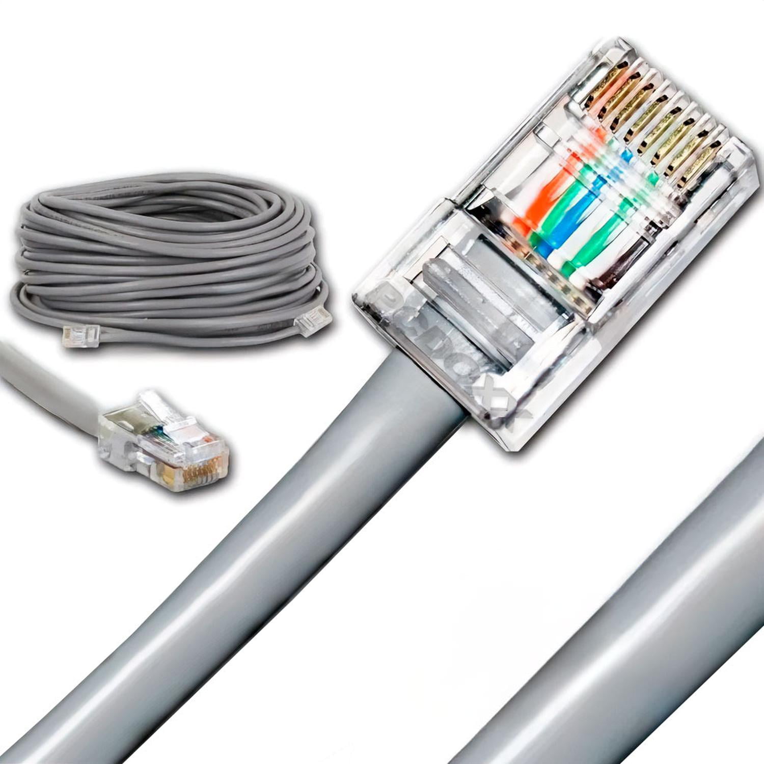 Cable Red 20 Metros Rj45 Utp Internet Lan Ethernet Cruzado multicolor ...
