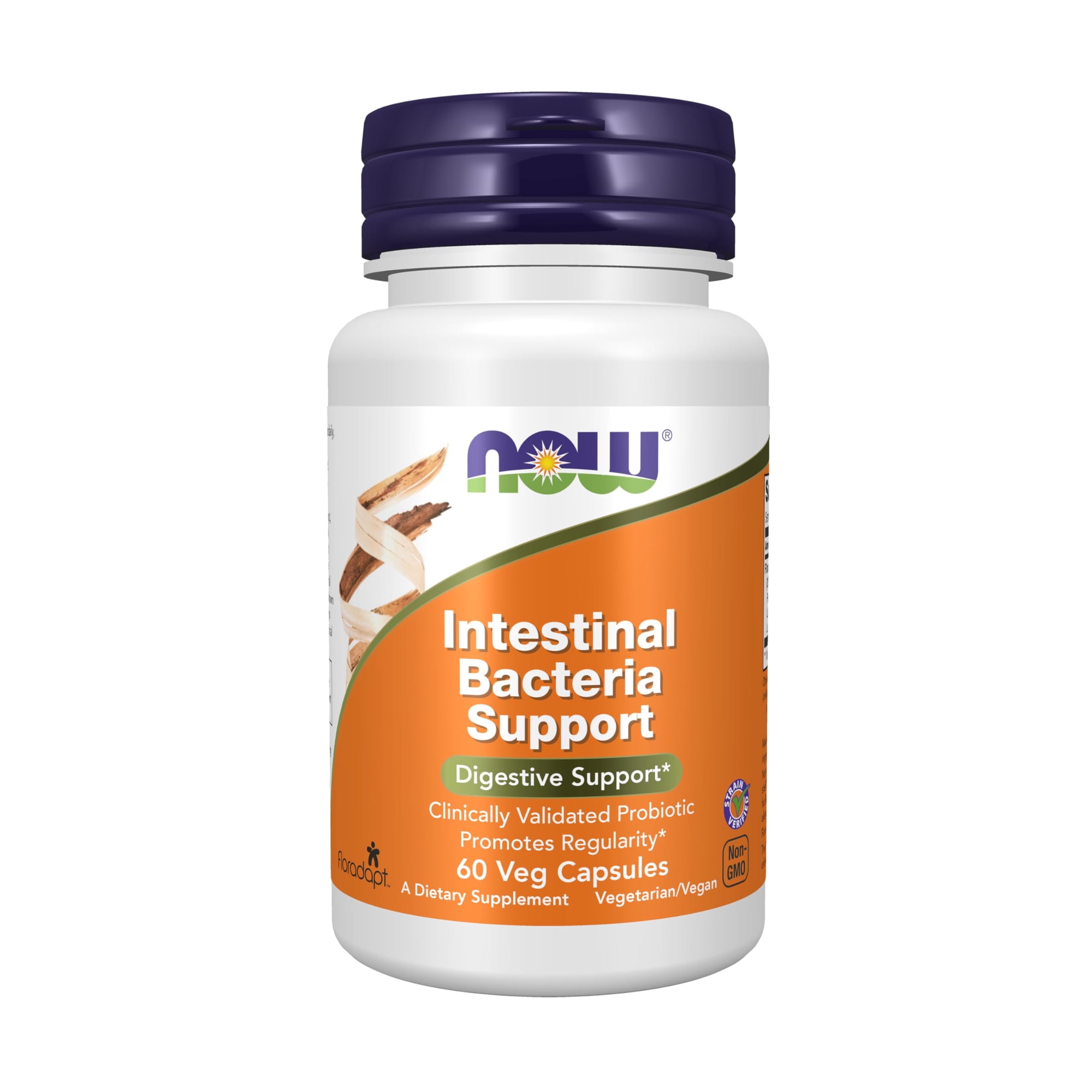 Supplement NOW ayuda a las bacterias intestinales, 60 cápsulas ...