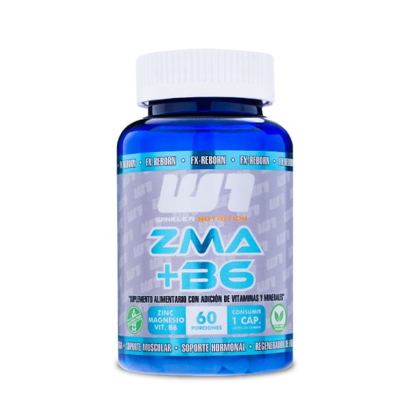ZMA Magnesio + Zinc + Vitamina B6 60 cápsulas | Lider