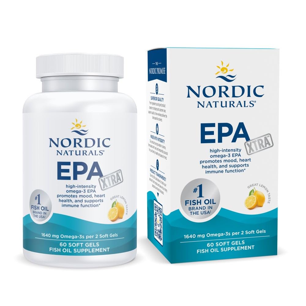 Suplemento Nordic Naturals EPA Xtra Lemon 60 cápsulas blandas | Lider